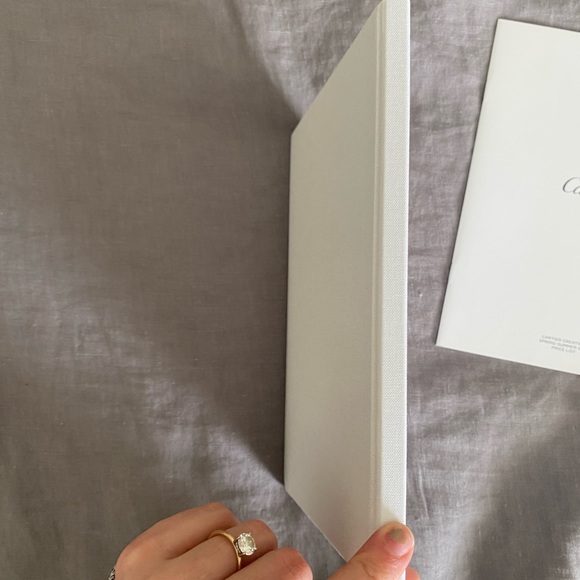 Cartier | Other | Limited Edition Cartier Hard Cover Canvas Bound ...